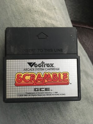 Scramble (Vectrex, 1982) | eBay