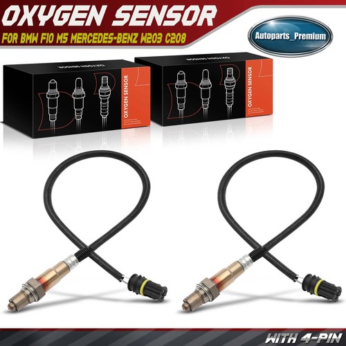 2pcs Downstream Oxygen Sensor for BMW F10 M5 Mercedes-Benz W203 C208 ...