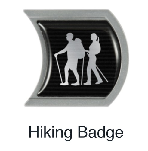 Genuine Subaru Loves HIKING Sticker Emblem Badge Of Ownership - OEM | eBay