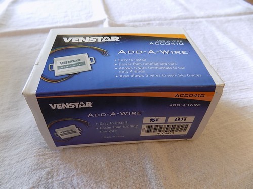 Venstar ACC0410 Add-A-Wire, 24VAC Thermostat Adapter , 4 to 5 or 5 to 6 ...