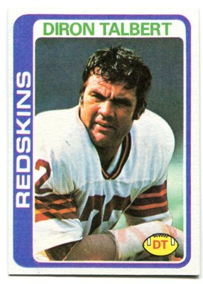 1978 Topps #276 Diron Talbert Football Card - Washington Redskins | eBay