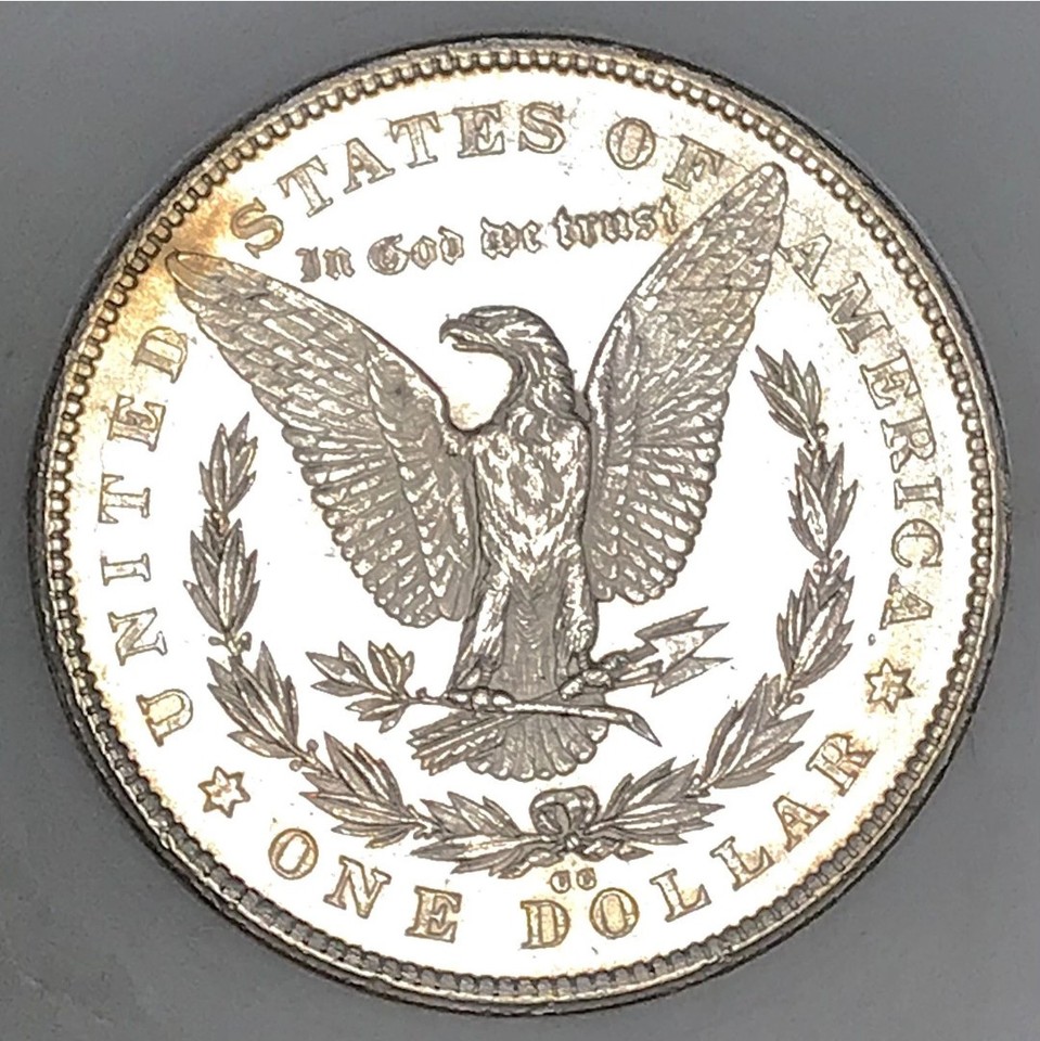 1878 CC MORGAN DOLLAR BUMS VAM 19.1 LG.C Sm.c, Radial Die/Bun Break ...