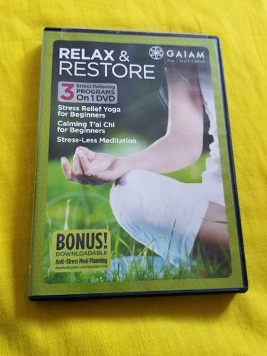 Relax & Restore DVD 18713583833| eBay
