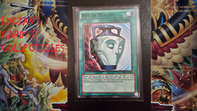 A385 YUGIOH SPELL CARD POT OF DUALITY BP01-EN046 | eBay