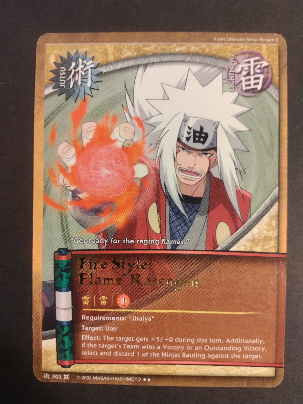 Jiraiya Flame Rasengan
