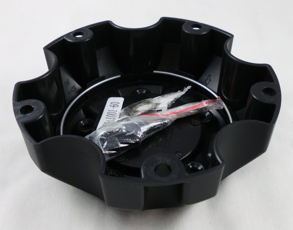 New 1001-61B Matte Black Fuel 5x135 5x5.5 Wheel Rim Center Cap D694 ...