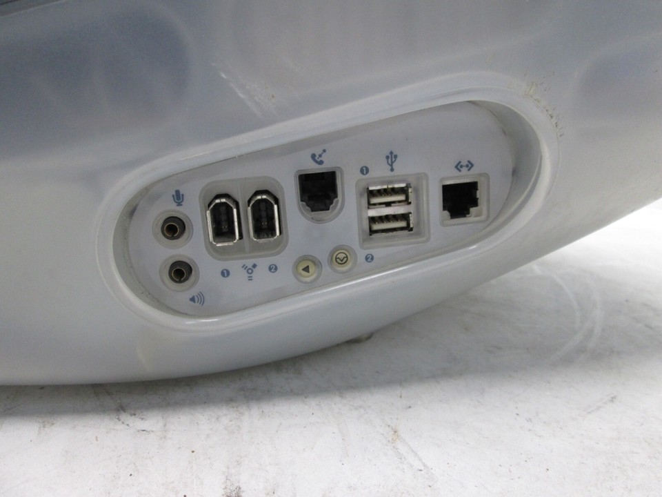 Apple M5521 iMac G3 Graphite PPC G3 400MHz 512MB Ram 12GB HDD Mac OS 9. ...