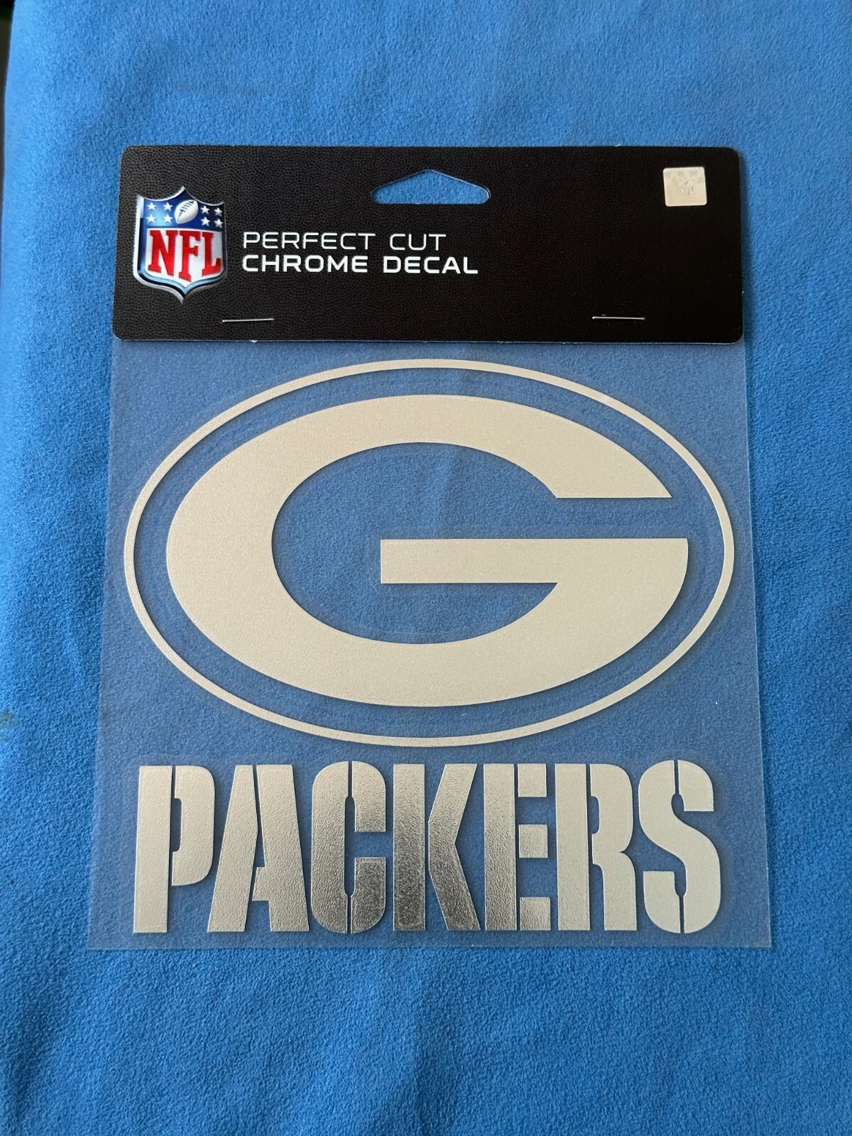 NFL Green Bay Packers Chrome 6x6 Perfect Cut Decal | eBay