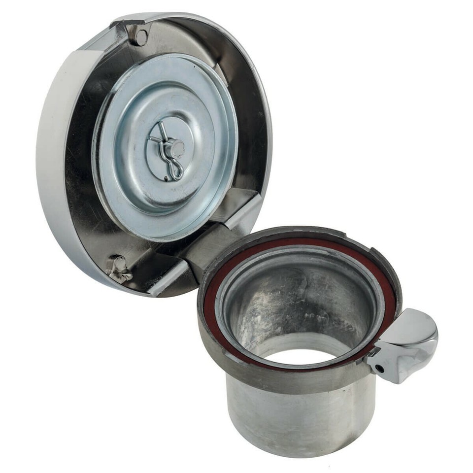 New OE Type Flip Top Chrome Gas Cap Fuel Tank Cap Triumph TR3A after ...