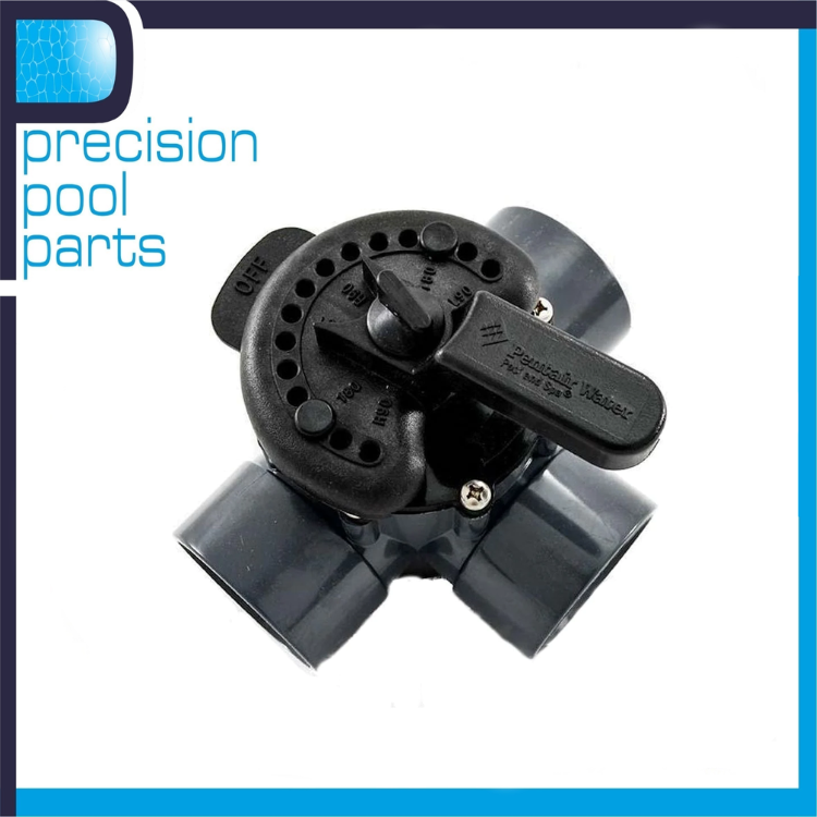 Pentair 50mm PVC 3 Way Valve | eBay