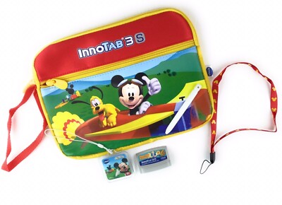VTech InnoTab 3S Disney Mickey Mouse Case Stylus Charm Accessories NEW ...