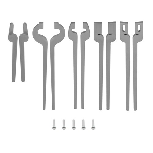 DIY 5 Types of Rapid Tong Bundles Set with Rivet for Blacksmith Tools ...