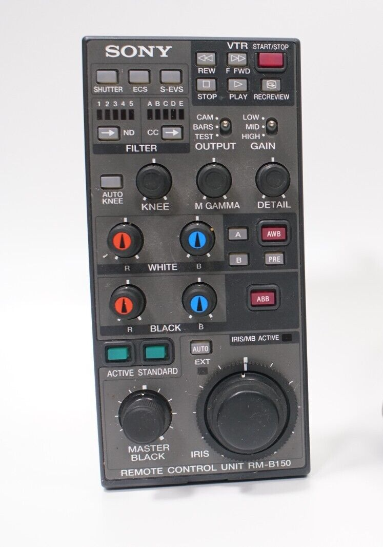 Mint Sony RMB-150 Paintbox for HDC/PDW/PMW Camcorders, RM-B150 EX3 ...