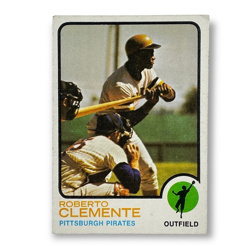 Roberto Clemente 1973 Topps #50 Pittsburgh Pirates Outfield MLB HOF VG ...