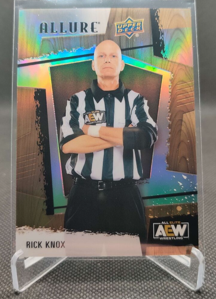 2022 Upper Deck Allure AEW Table Parallel #96 Rick Knox wrestling card ...