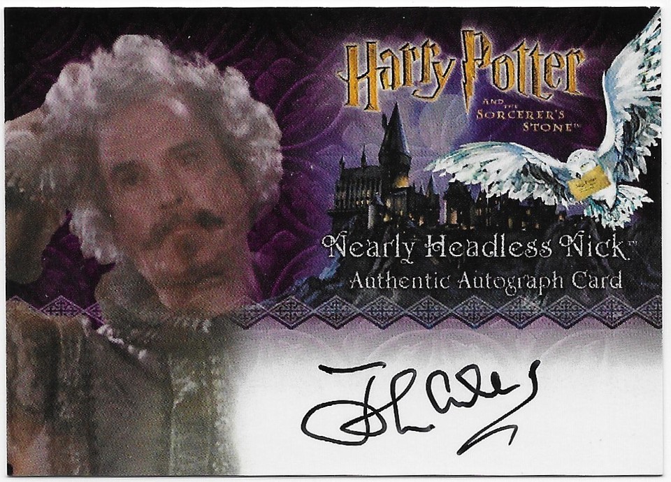 Harry Potter and the Sorcerer's Stone Autograph, Prop, Costume, Card ...