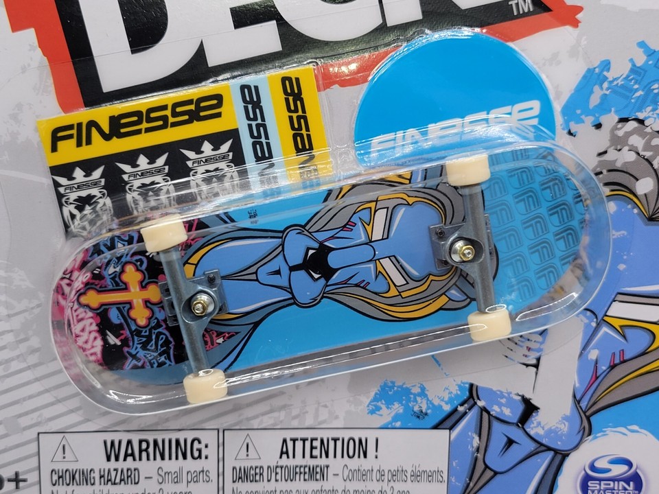 Tech Deck Finesse Blue w/ Lion King Fingerboard Skateboard. Ships Fast ...