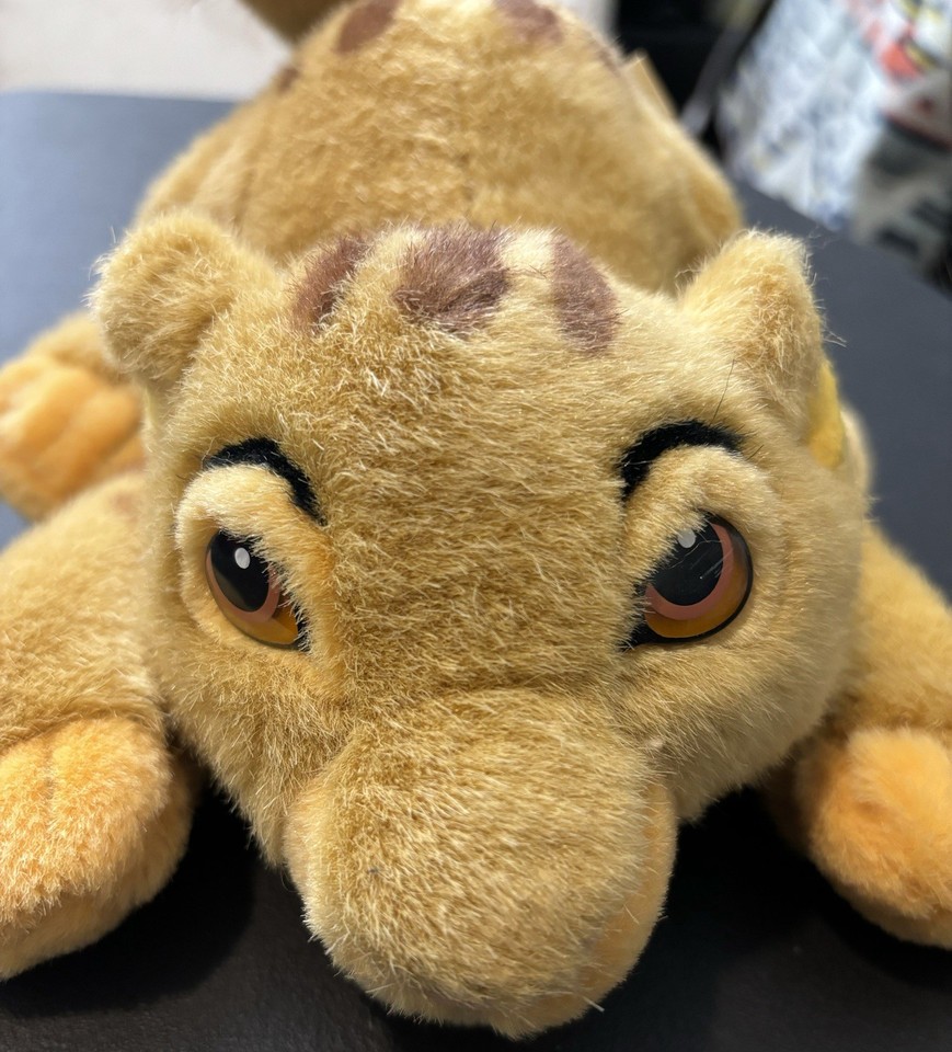Vintage 90'S The Lion King Baby Simba Cub Plush Disney 8" Ready to ...