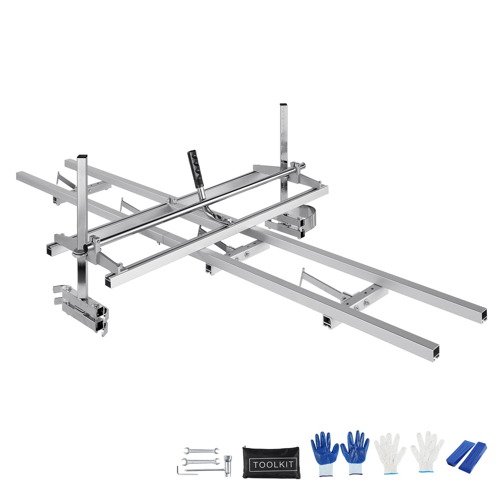 Chainsaw Mill and Rail Mill Guide System, Portable Sawmill 14"-36 ...