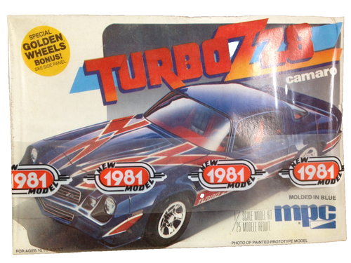 MPC 1981 Turbo Z28 Camaro Model Car Kit New Old Stock | eBay