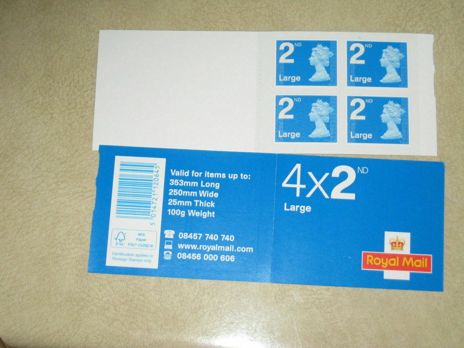 2014 RA2c 2nd Second Large MA14 MFIL with Old 0845 Telephone Number FSC ...