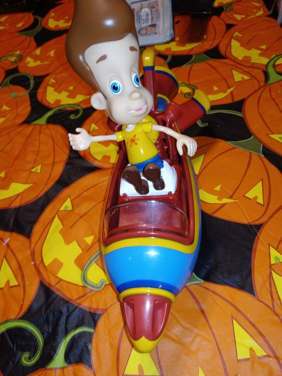 Jimmy Neutron Boy Genius Strato Xl Rocket Toy Mattel Jimmy Neutron