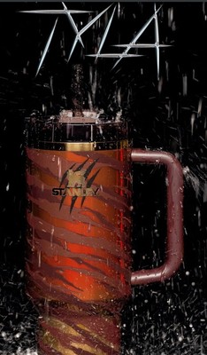 new Stanley The Tyla Tyger Quencher H2.0 Flowstate Tumbler 40 OZ | eBay