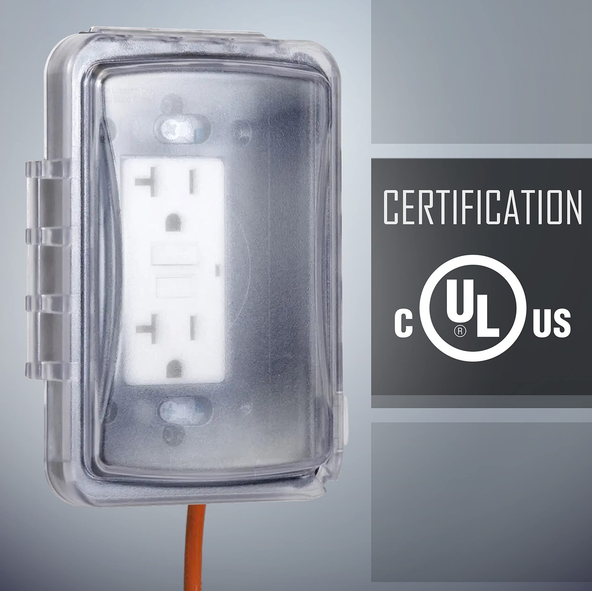 Taymac Mm510c Weatherproof Single Outlet Outdoor Receptacle Cover By Taymac