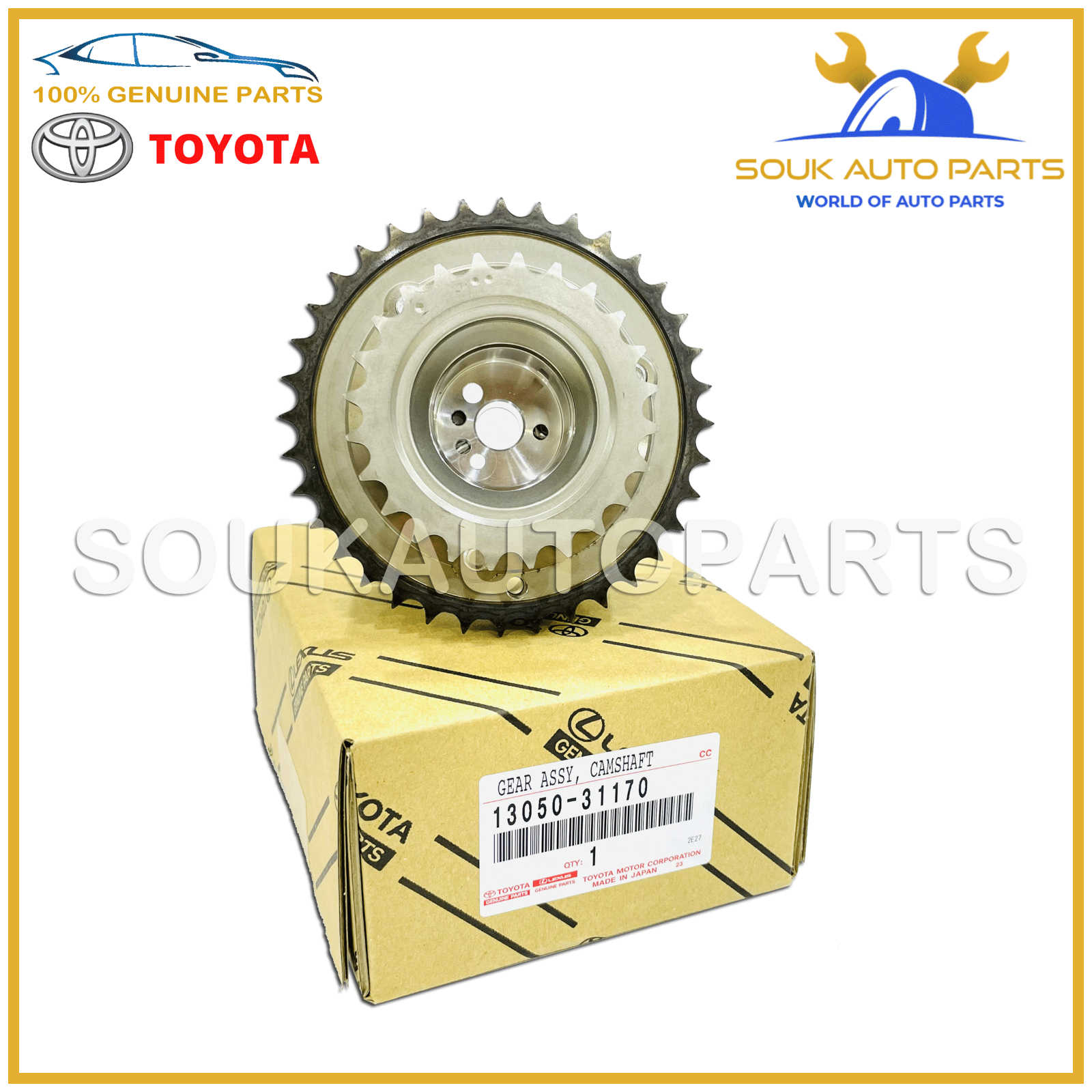13050-31170 Genuine Toyota GEAR ASSY, CAMSHAFT TIMING LEXUS ES350 ...