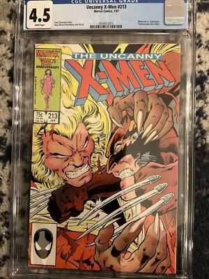 Uncanny X-Men #213 1/1987 CGC 4.5 | eBay