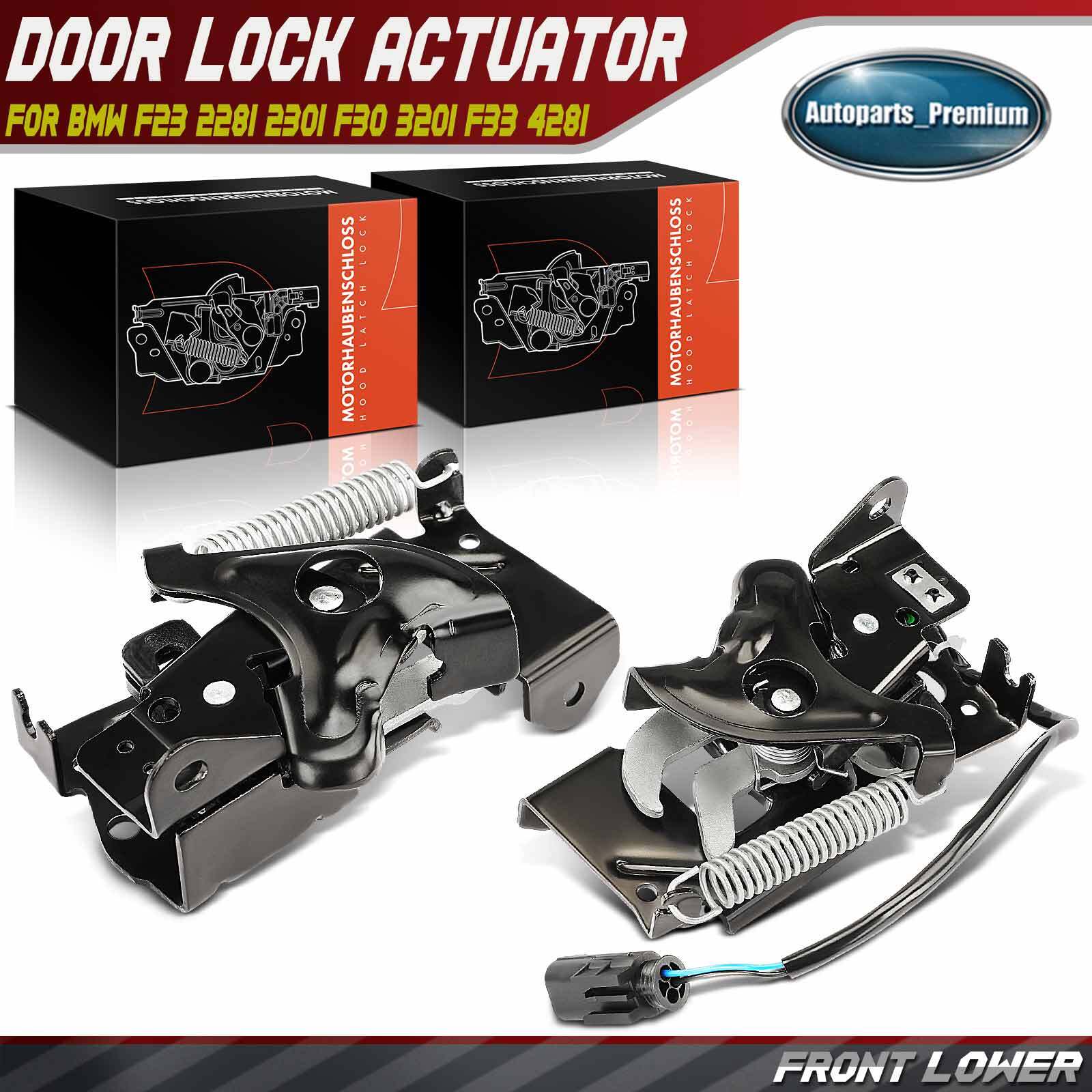 2Pcs Front Lower Hood Latch Lock for BMW F23 228i 230i F30 320i 328i ...