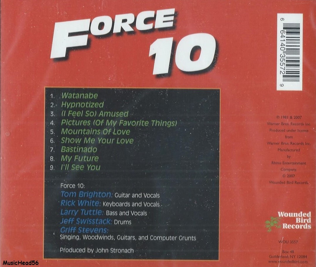 FORCE 10 - Force 10 - Progressive Hard Rock Pop Music CD | eBay