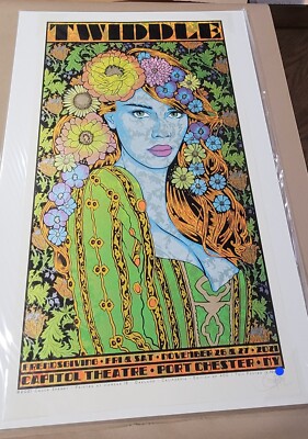 Chuck Sperry Twiddle Poster #/400 Capitol Theater Port Chester 11/26 11 ...