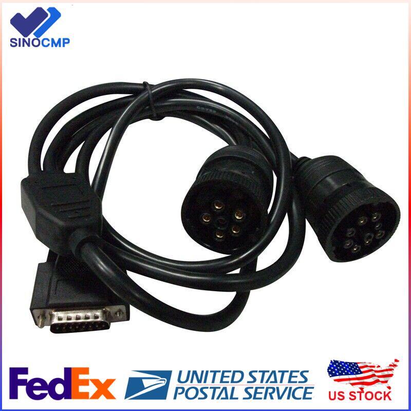 9pin+6 Pin Connector Cable Line Fits ET-3 ET3 Diagnostic Adapter 317 ...
