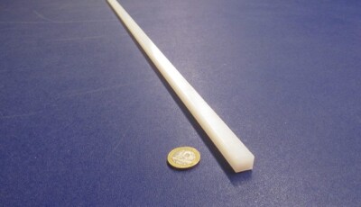 UHMW White Bar, 1/4" Thick x 1/2" Width x 48" Long, 2 Pcs, 8 Feet | eBay