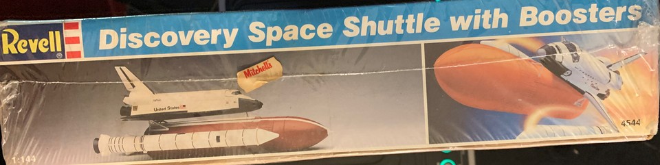 REVELL DISCOVERY SPACE SHUTTLE WITH BOOSTERS NASA MODEL KIT 4544 | eBay