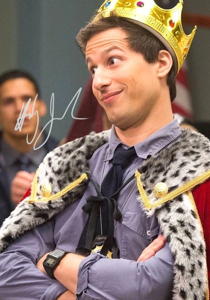 ANDY SAMBERG - BROOKLYN NINE NINE SIGNED AUTOGRAPHED PHOTO PRINT | eBay UK