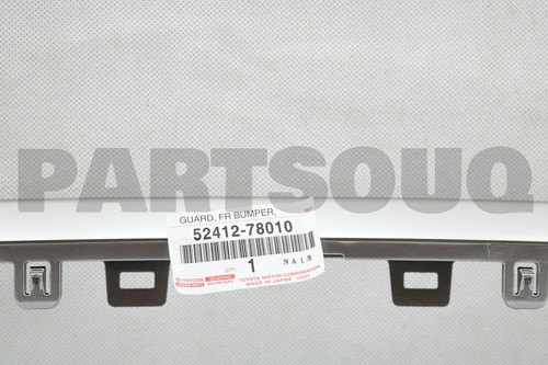 5241278010 Genuine Toyota GUARD, FRONT BUMPER, NO.2 52412-78010 | eBay