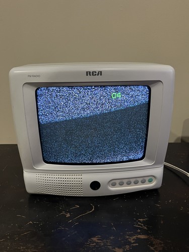 Vintage RCA CRT 9" Inch TV Model E09310WH Tested Television No Remote ...