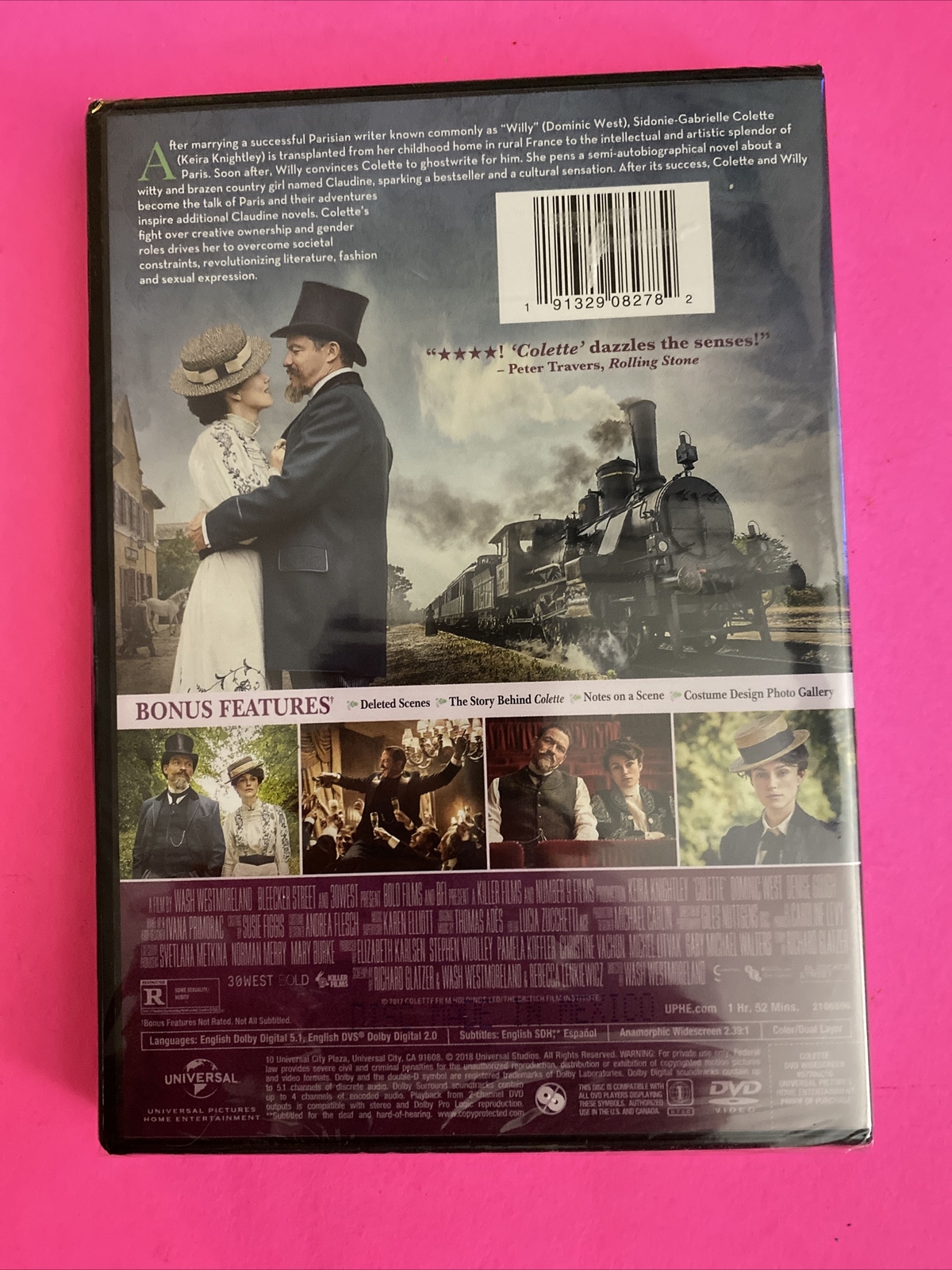 COLETTE (DVD 2018) KIERA KNIGHTLEY - BRAND NEW W/SLIPCOVER - FREE ...