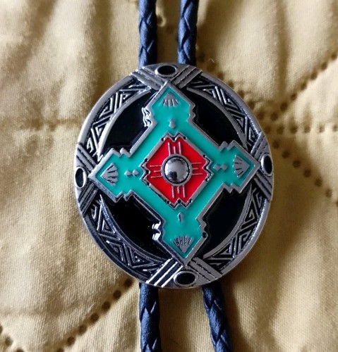 New Large Metal Western Cowboy Bolo Necktie | eBay