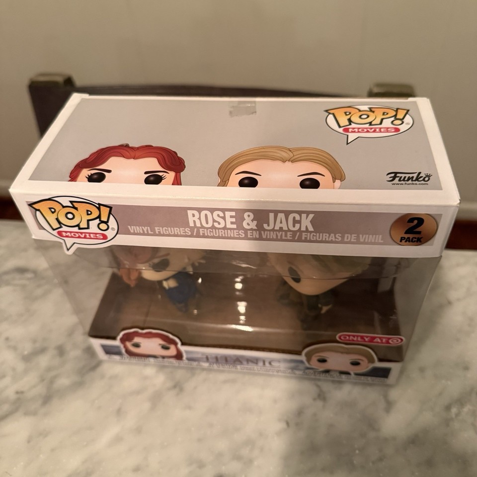 Funko Pop 2 Pack Titanic- Rose & Jack | eBay UK