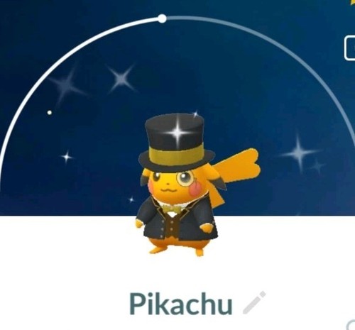 Pokemon Trade Go Shiny Pikachu Yellow Monocle | eBay