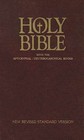 Holy Bible with the Apocryphal / - Hardcover, by American Bible Society - Good | eBay