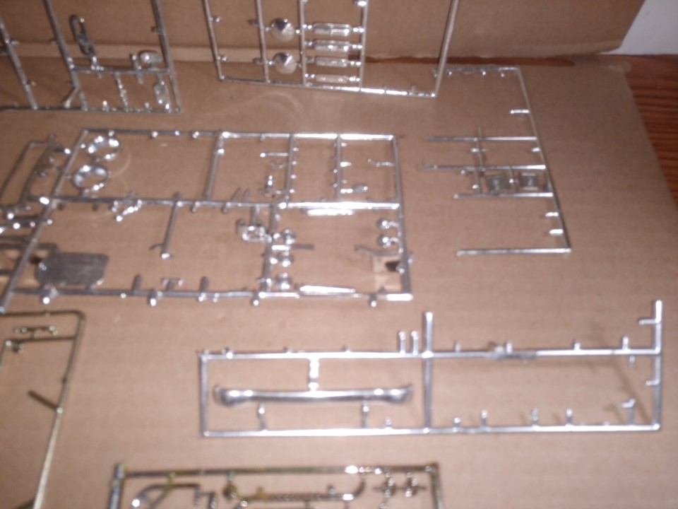 AMT Revell monogram 1/24 1/25 Assortment Chrome Junkyard Plastic Model ...