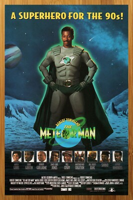 1993 The Meteor Man Print Ad/Poster Robert Townsend Superhero Comedy ...