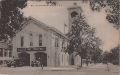 Millville, NJ: Millville Fire House - Vintage New Jersey Postcard | eBay