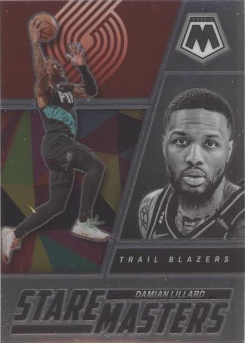 2022-23 Panini Mosaic - Stare Masters Damian Lillard #17 for sale ...