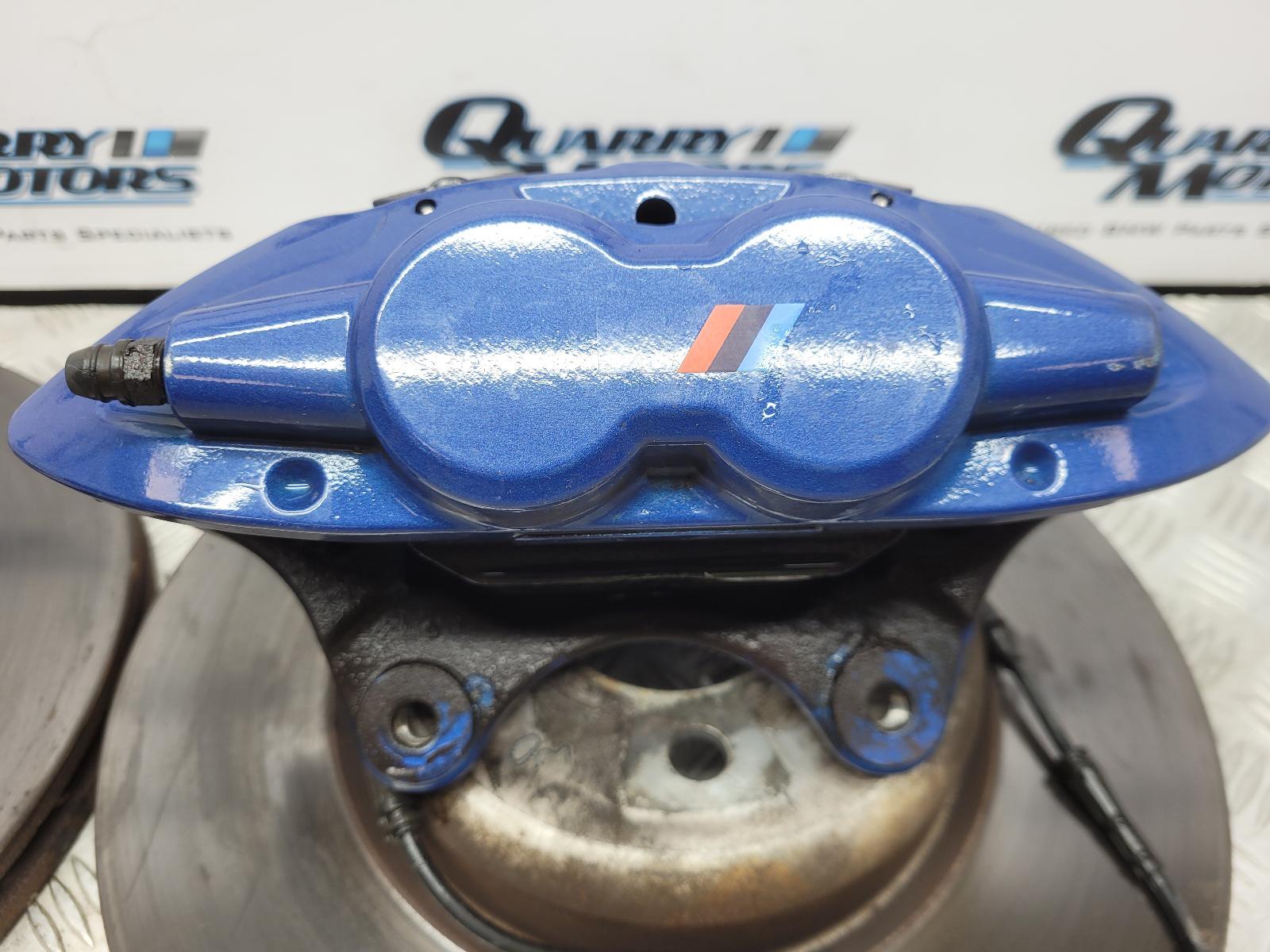 BMW M Performance Blue Brakes Calipers Discs 370/380 MM 3 4 Series F30 ...