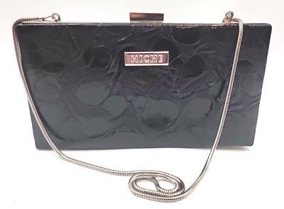 MICHE Black Hard Shell Clutch Wallet Organizer Evening Bag Handbag | eBay